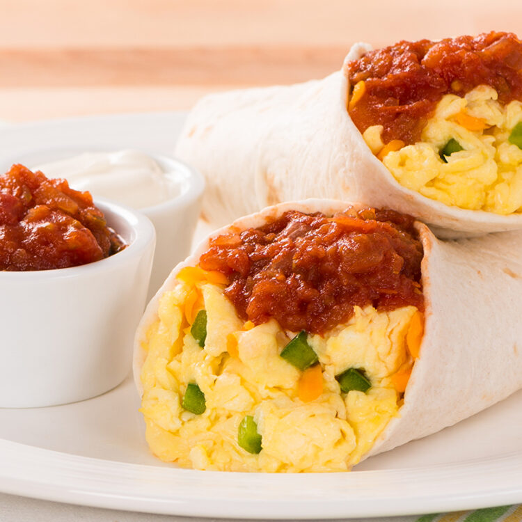 Burrito aux œufs et aux haricots - Lesoeufs.caLesoeufs.ca
