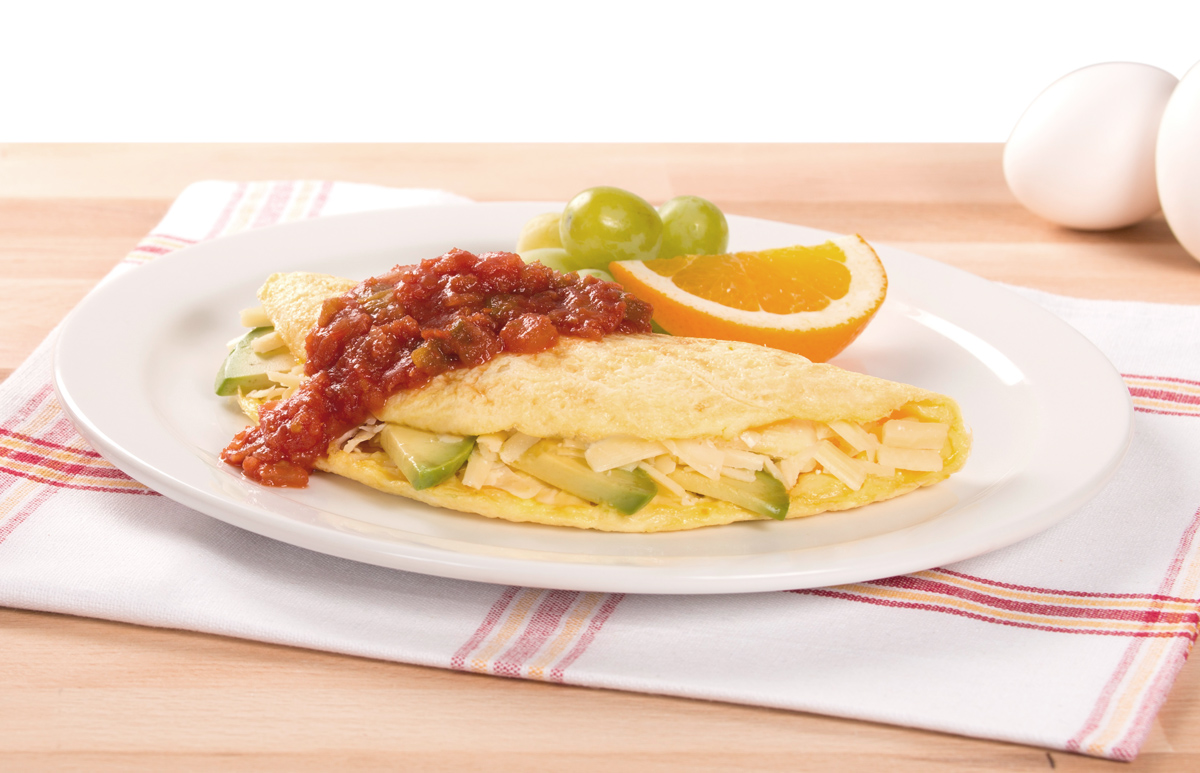 Omelette style rancheros - Lesoeufs.ca